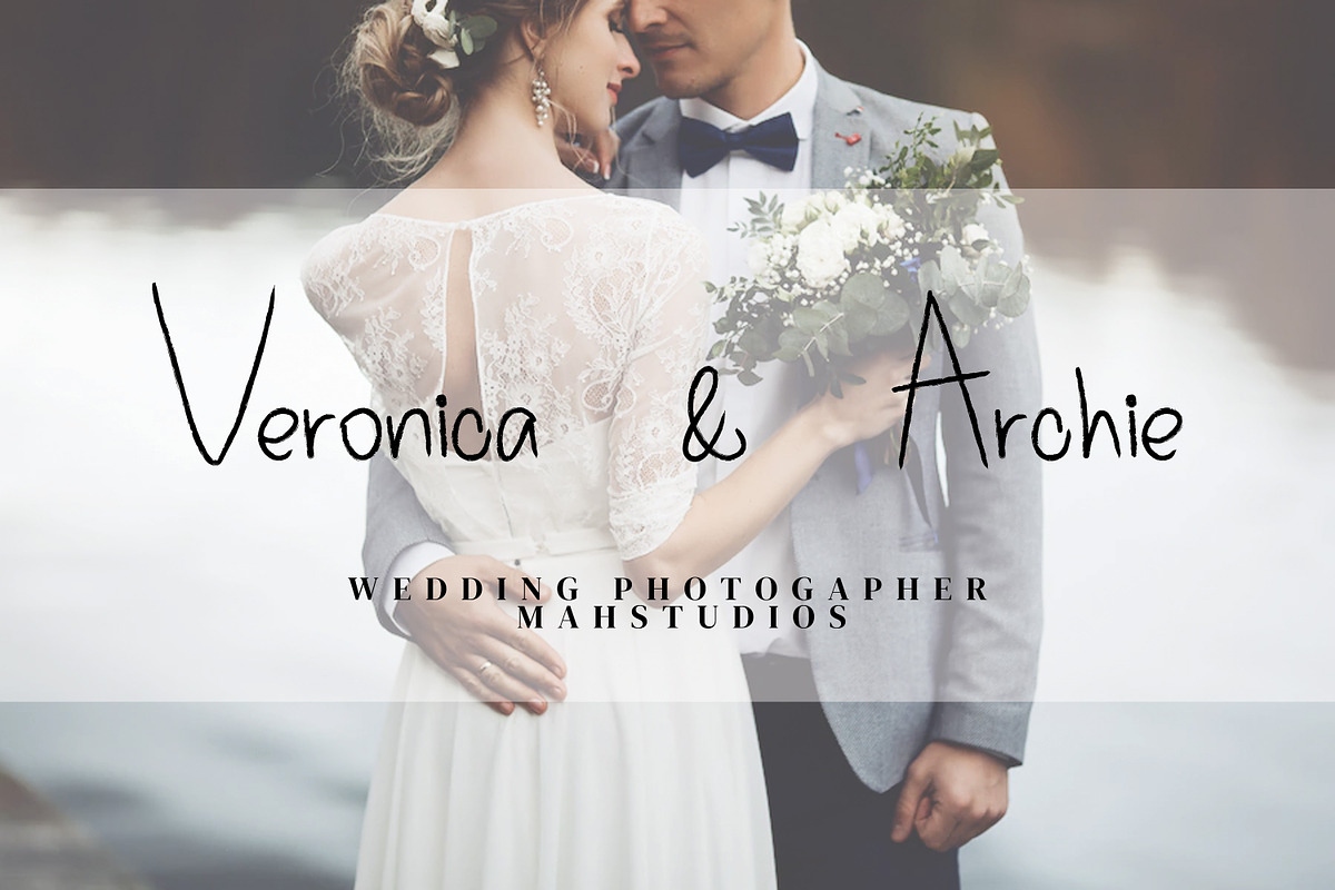 Rushting Script Fonts, a Script Font by mahstudios