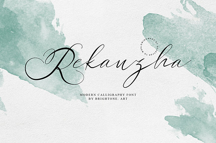 Melanthios - Handwritten, a Script Font by Brightone