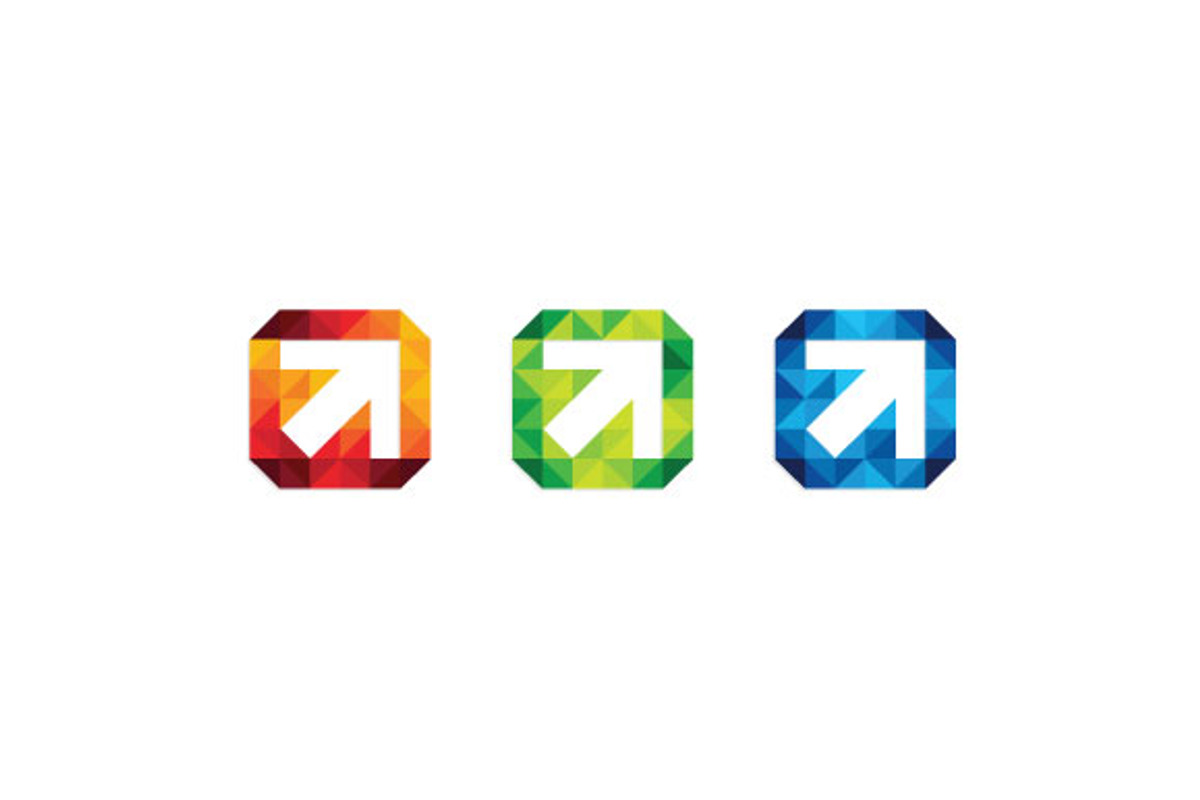 Colorful-Arrow Logo Template, a Branding & Logo Template by The ...