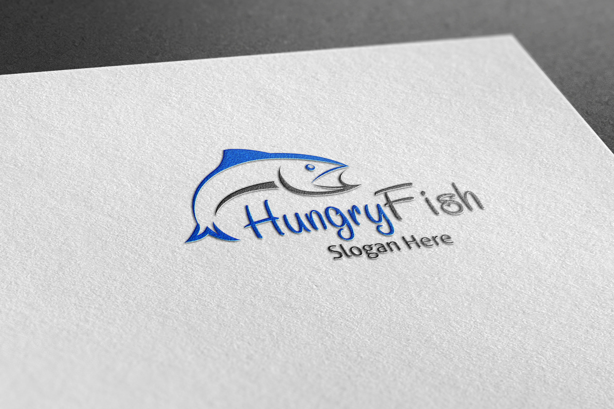 Hungry Fish Style Logo, a Branding & Logo Template by BdThemes