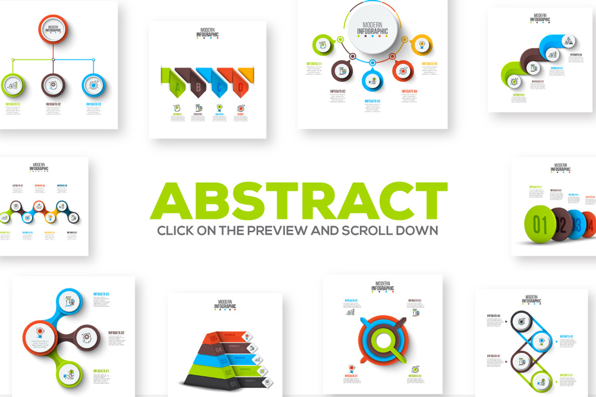 Infographic Mega Bundle, a Finance Illustration by Abert