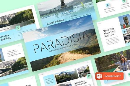 Tour Happy - Travel Powerpoint | Presentation Templates ~ Creative Market