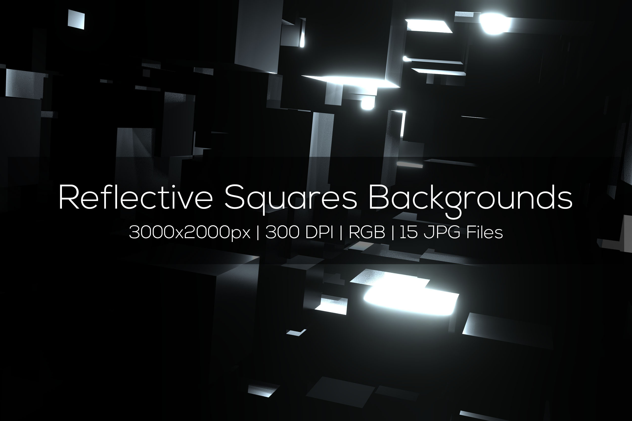 Reflective Squares Backgrounds, a Texture Graphic by The_DrX