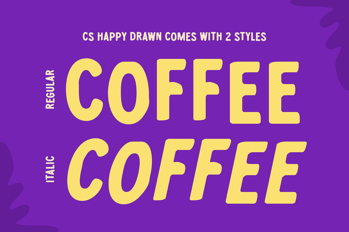 CS Happy Drawn – Fun Hand-Drawn Font
