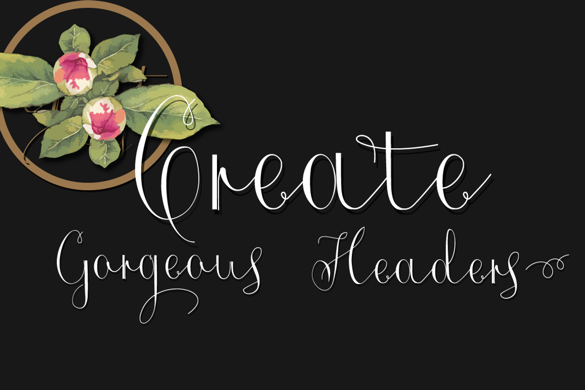 Roicamonta Curly otf font, a Script Font by Aga Silva Fonts