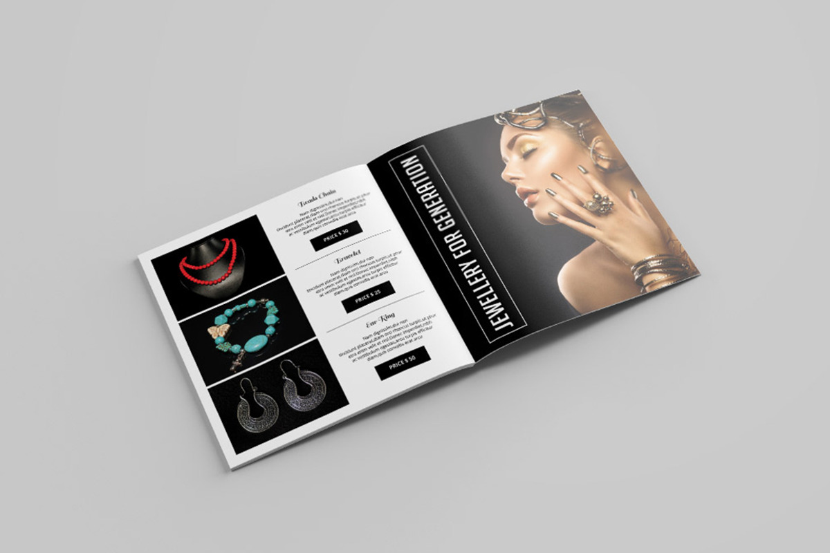 Jewelry / Product Catalog, a Brochure Template by Rimana_Templatehive