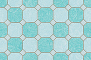 Deep Sea Blue Seamless Classic Floor Tile Texture. Simple Kitche, a ...