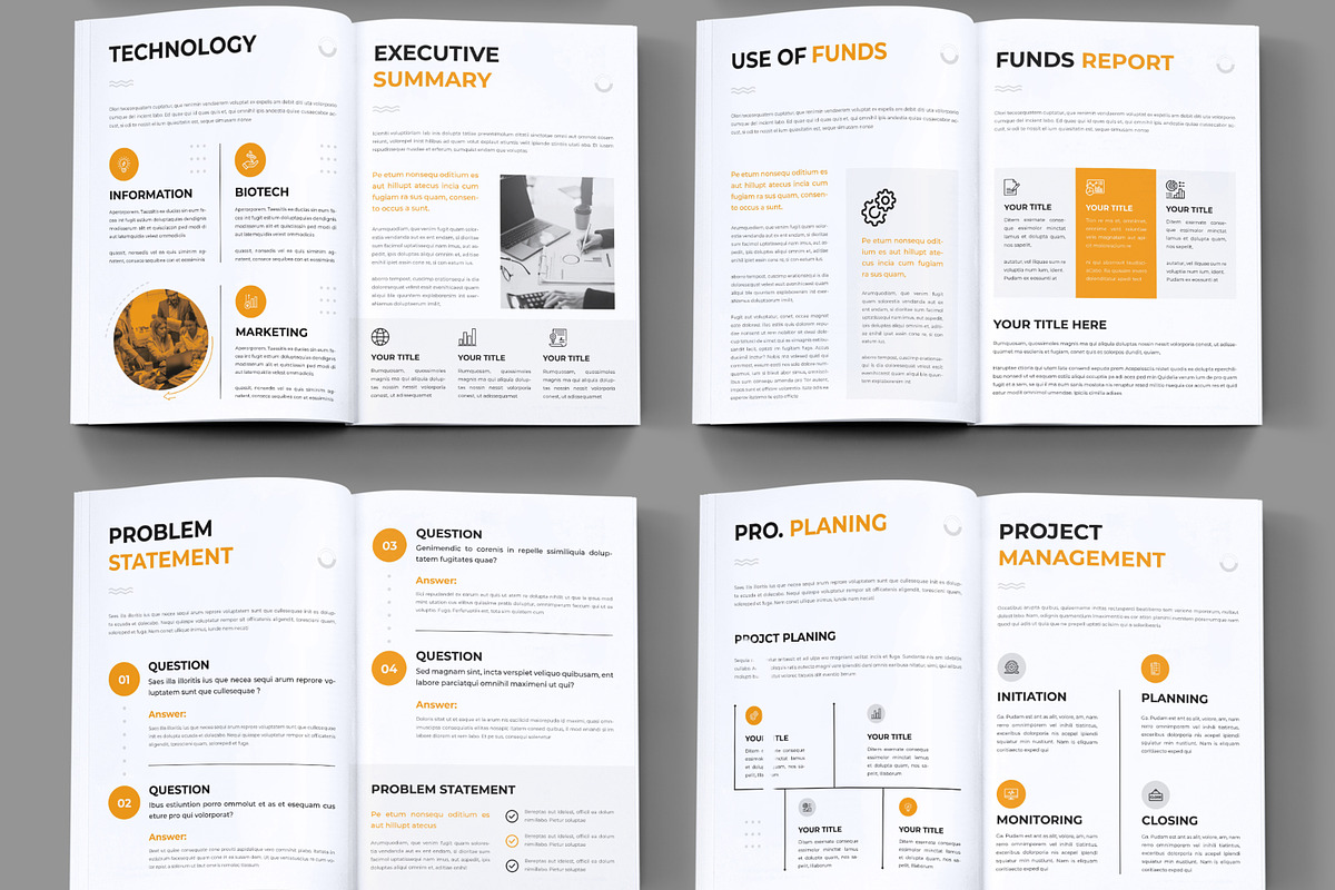 Creative White Paper Template