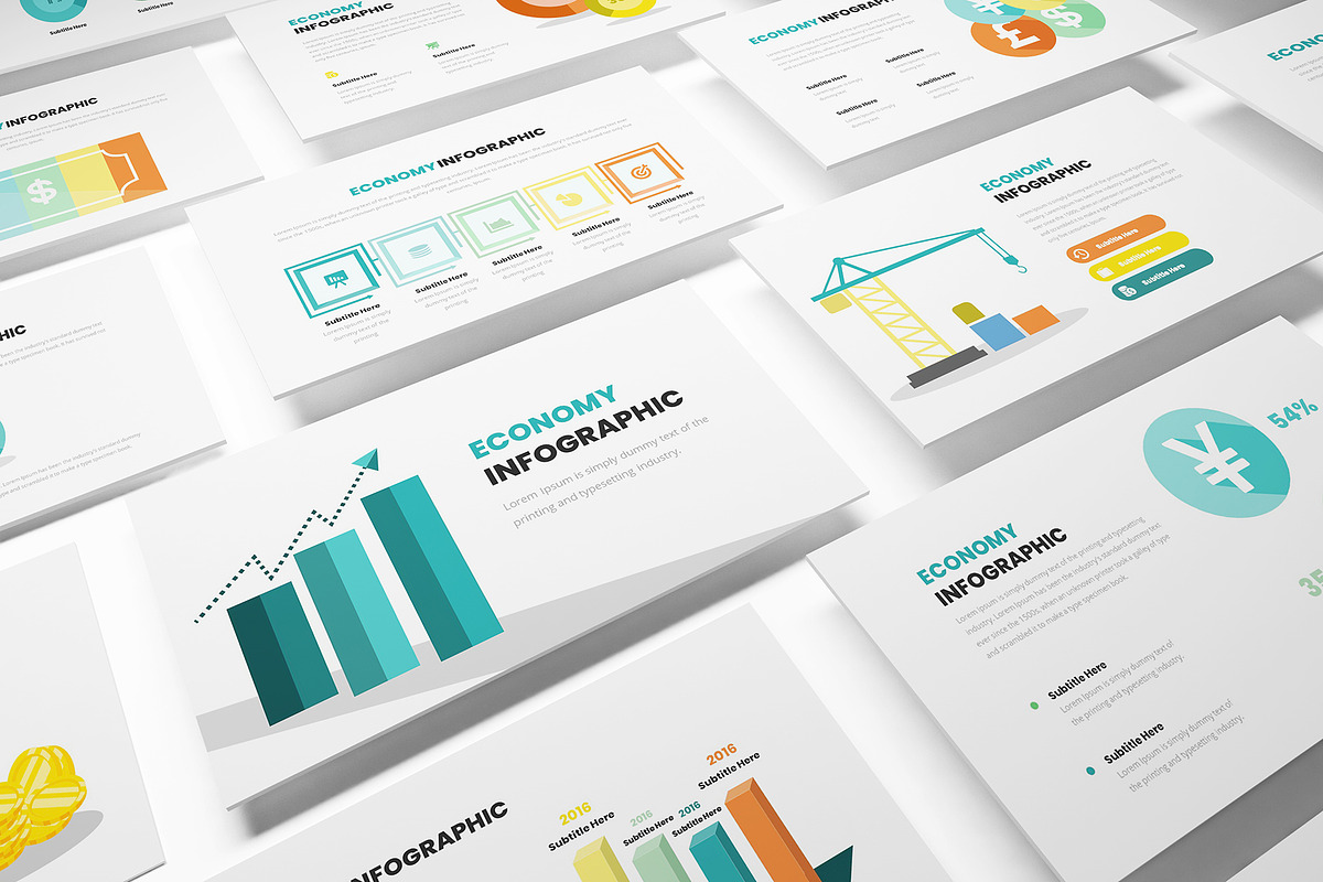 Economy Infographic Google Slides, a Presentation Template by Formatika ...