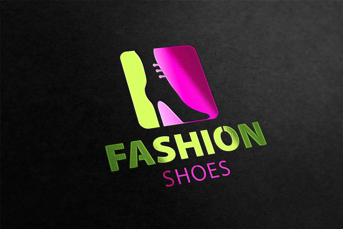 Fashion Shoes Logo, a Branding & Logo Template by Creative Dezing
