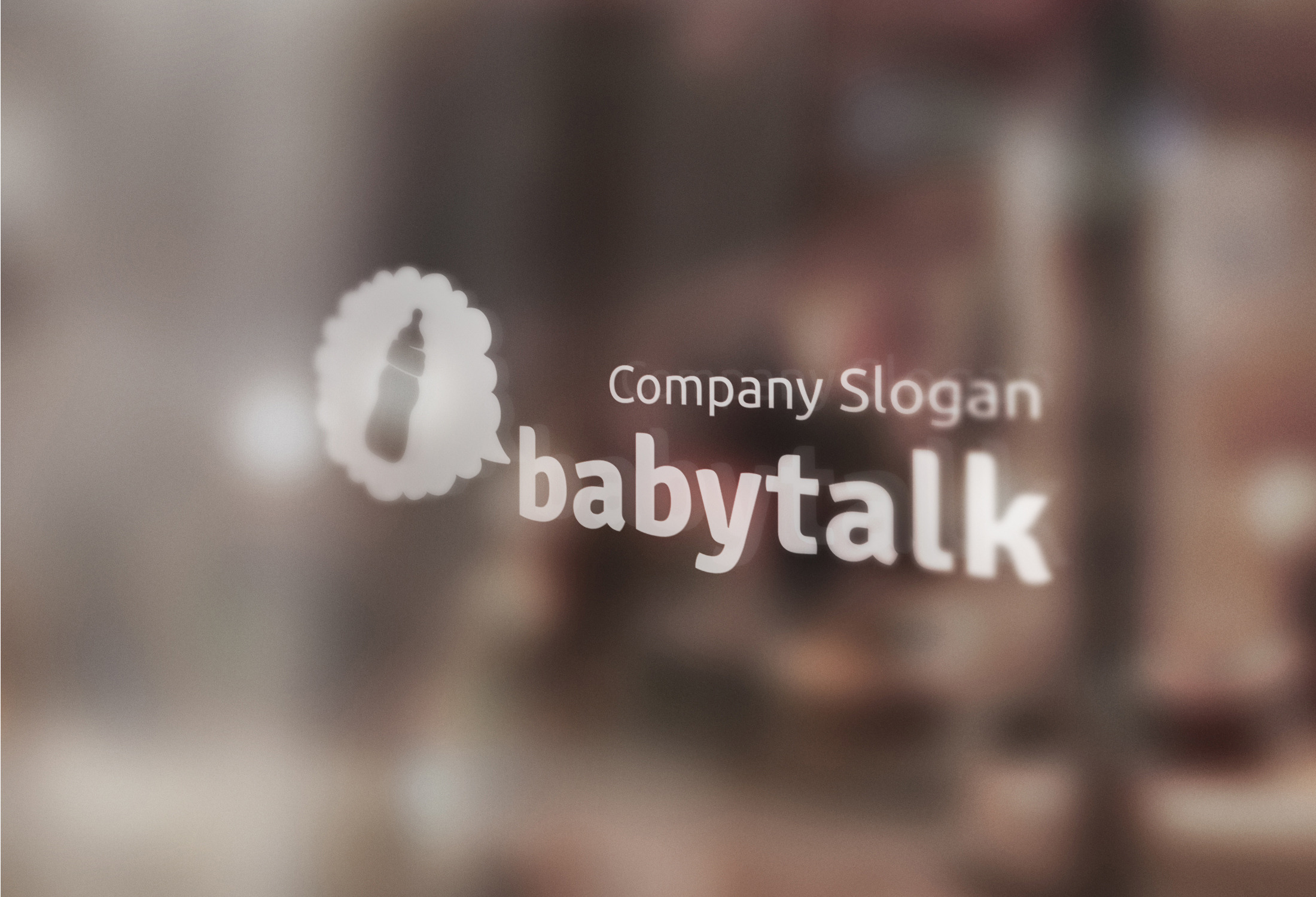 Baby Talk, a Branding & Logo Template by Vectorwins Premium Shop ...