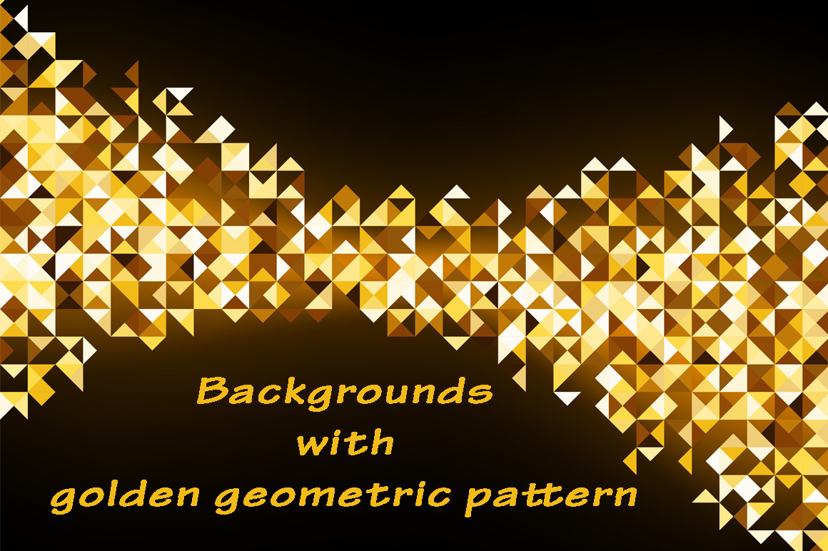Backgrounds with geometric pattern, a Decorative Illustration by Vjom