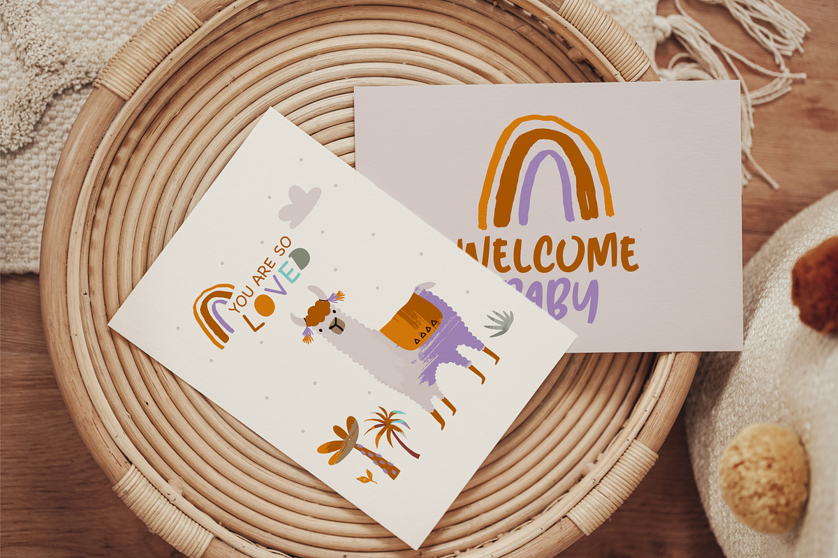 Boho Animal Alphabet kids collection, an Animal Illustration by lokko ...