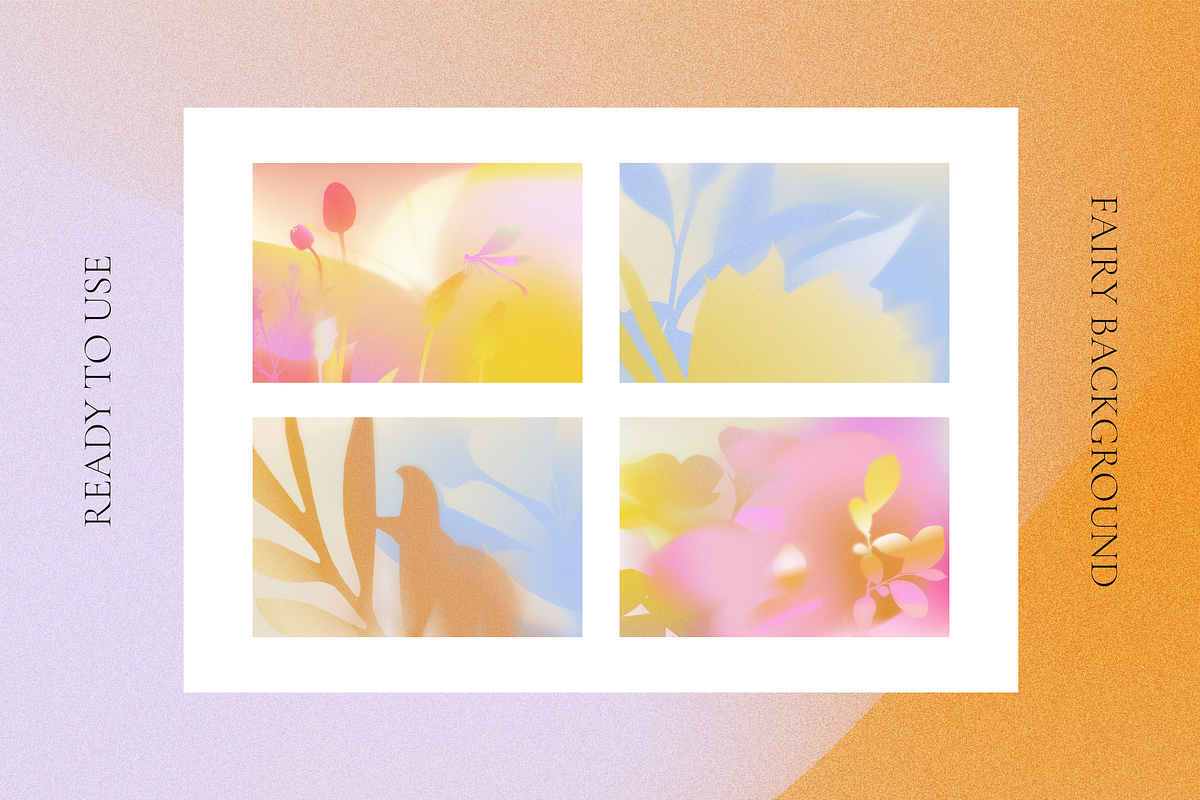 Spring-Grainy Gradient Textures