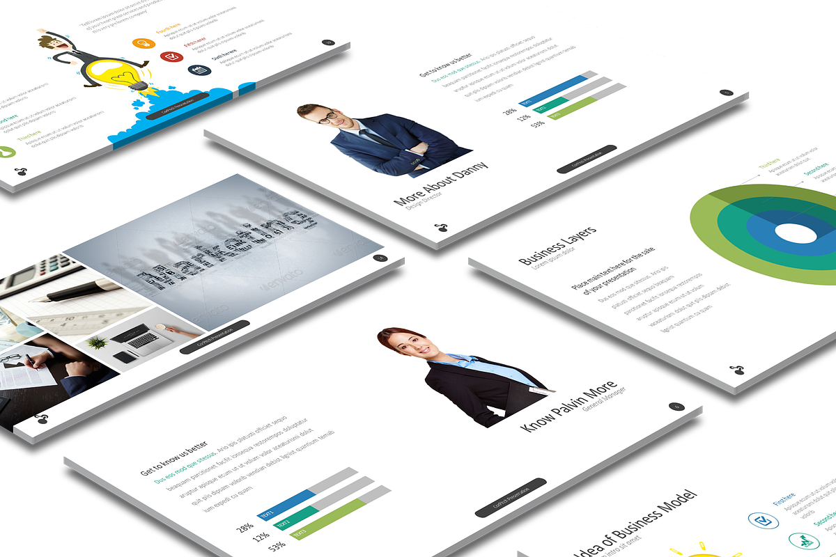 Great Bundle Presentation Vol.2, a Presentation Template by GreenDesign