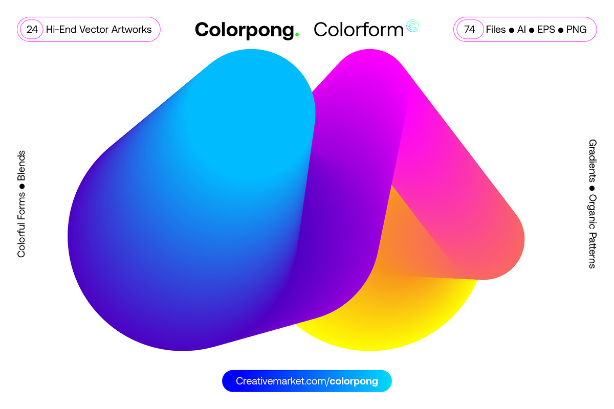 Colorform - Vector Bundle, a Texture Illustration by Colorpong ...