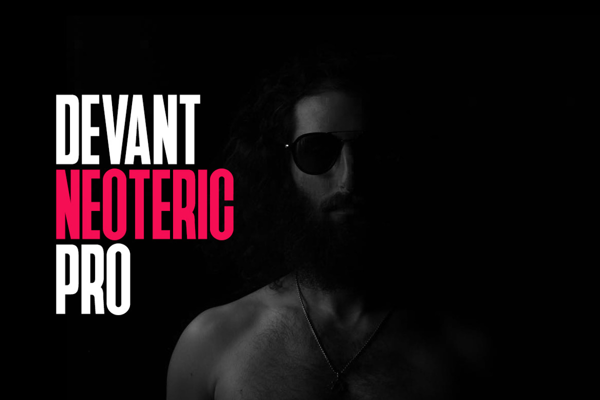 Devant Neoteric Pro Modern Font, a Sans Serif Font by Webhance Studio
