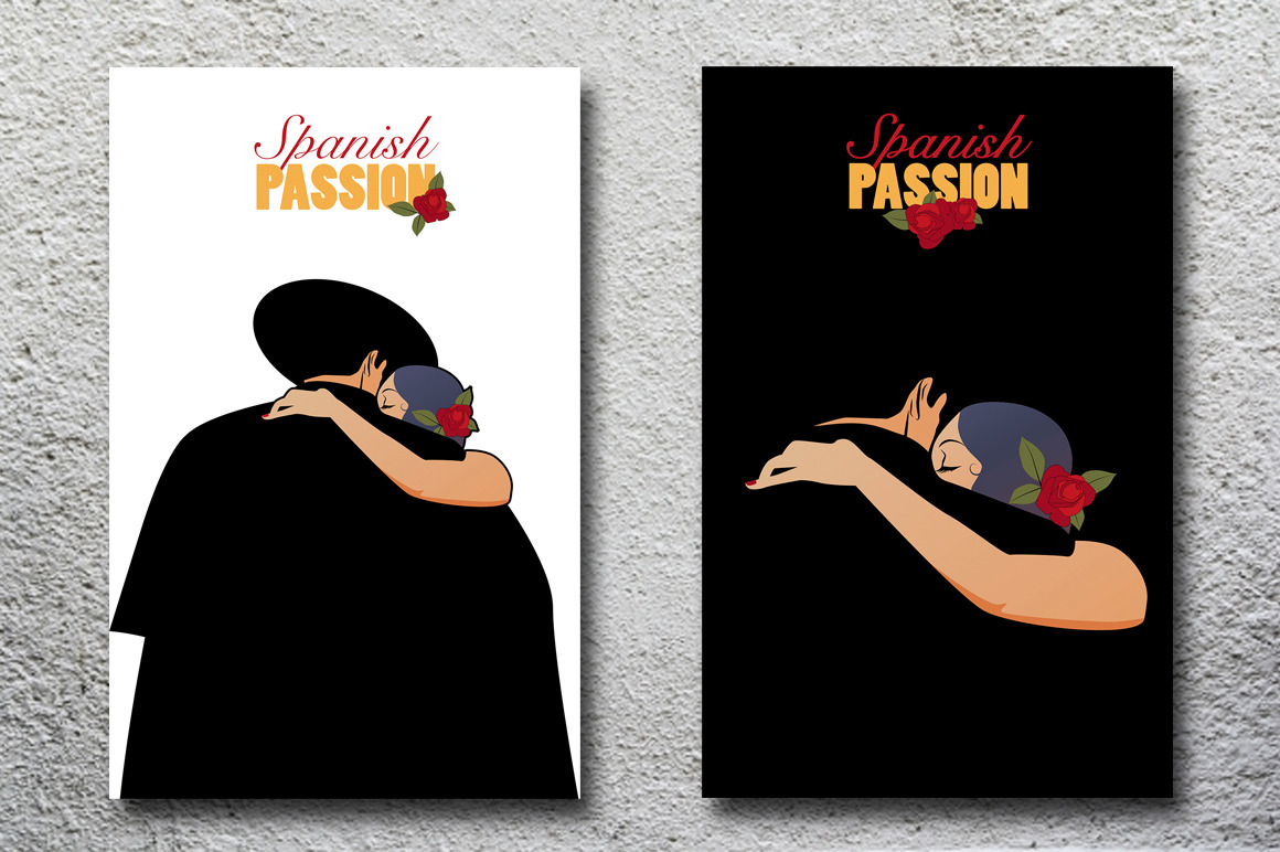 Spanish Passion, a Person Illustration by La Inspiratriz