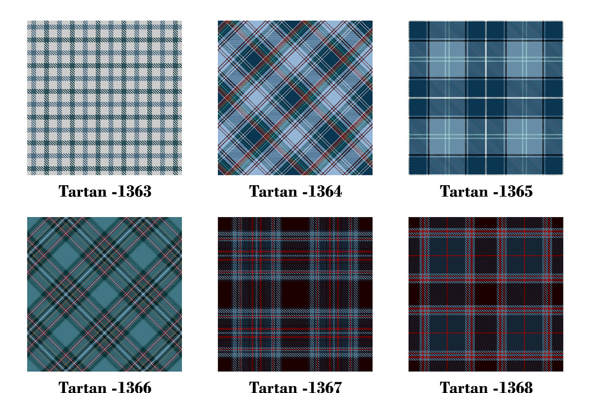 Seamless Tartan Pattern. Part–101, a Pattern Graphic by Vectorchoice
