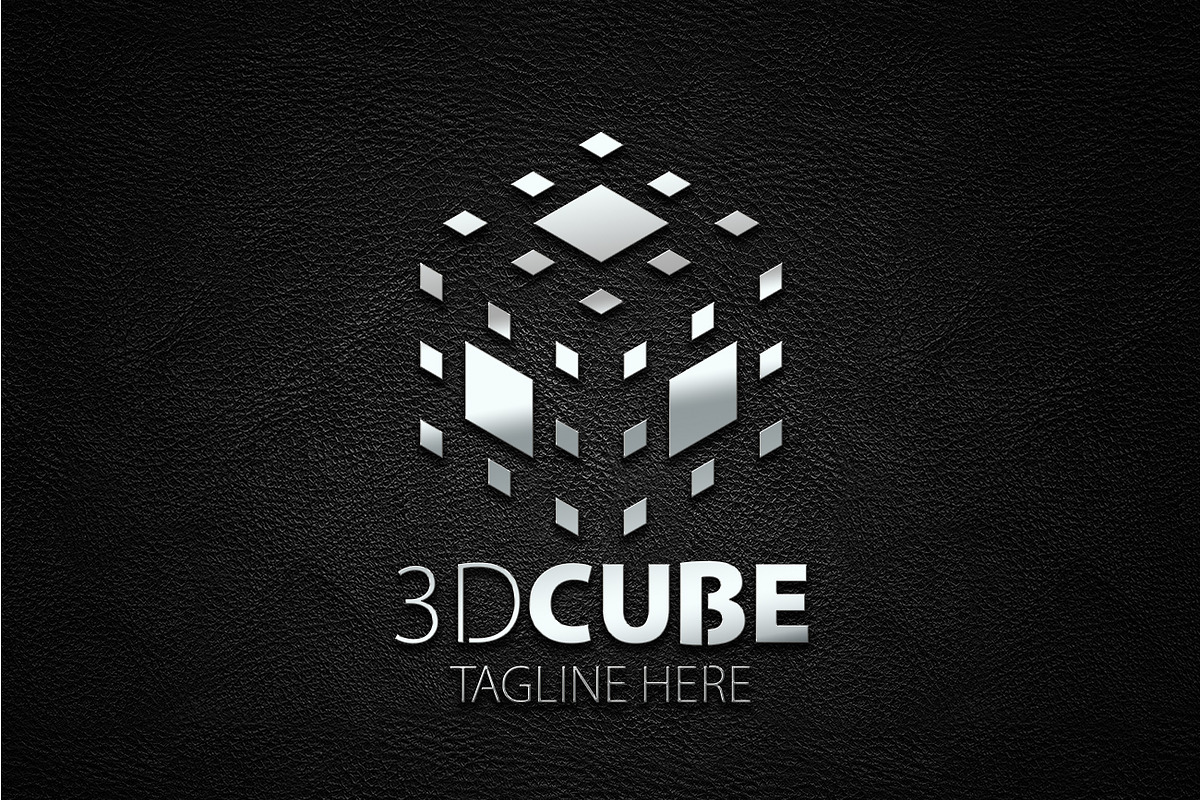 3d Cube Logo, a Branding & Logo Template by essegraphic
