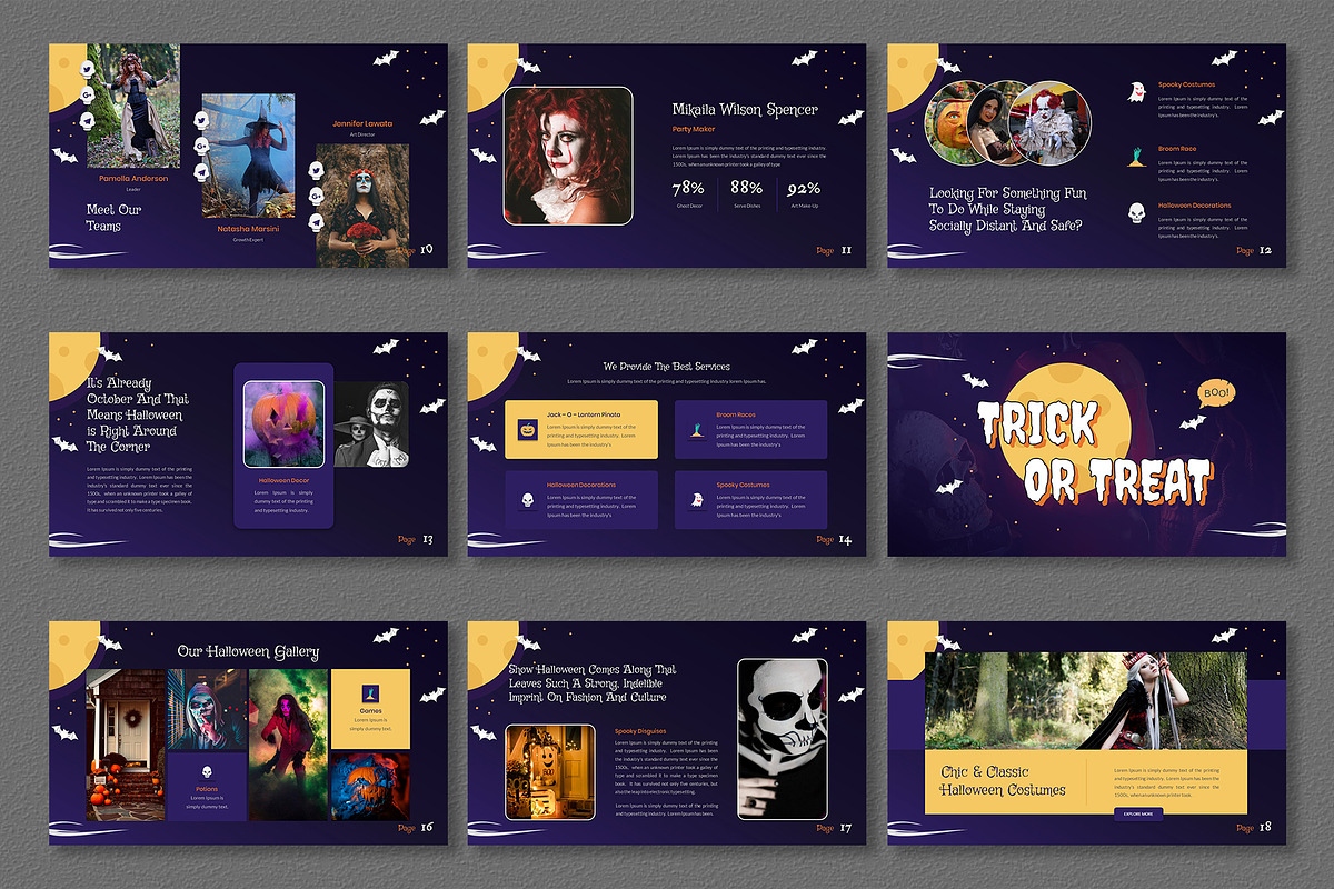 Horror GoogleSlides Presentation