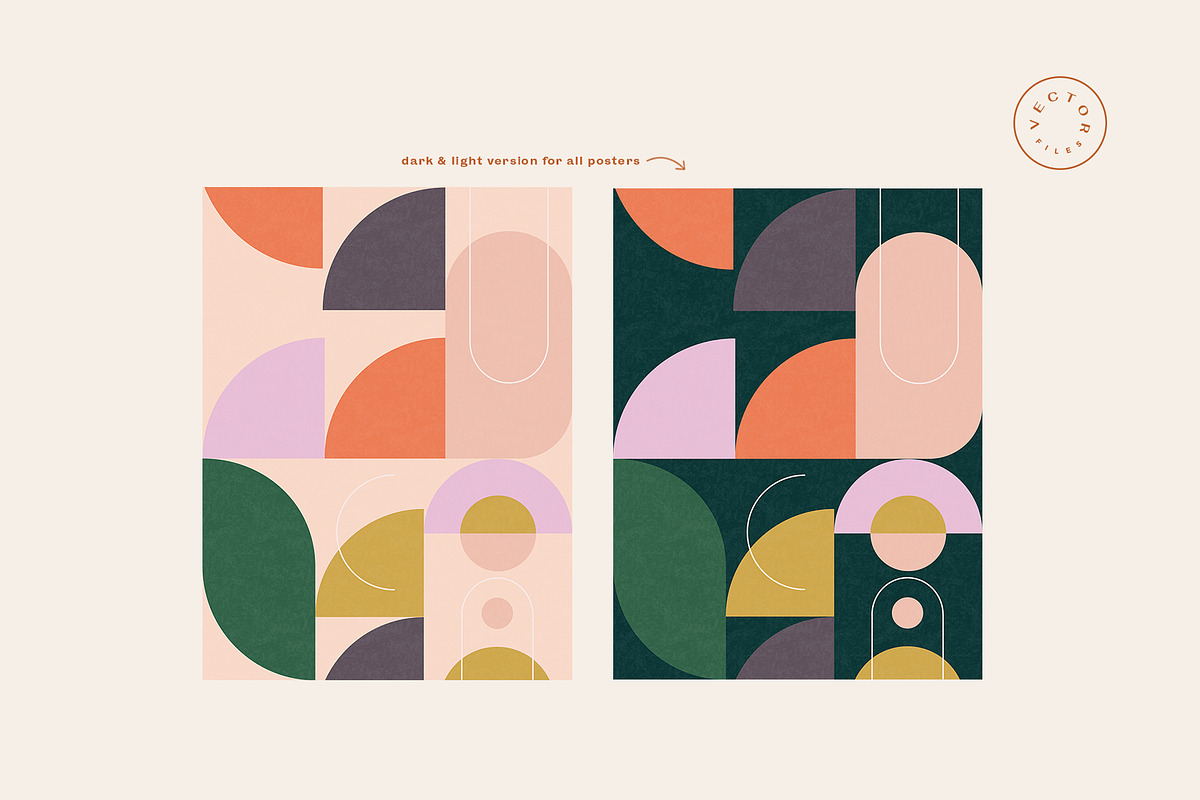 Geometric Posters, Shapes & Patterns