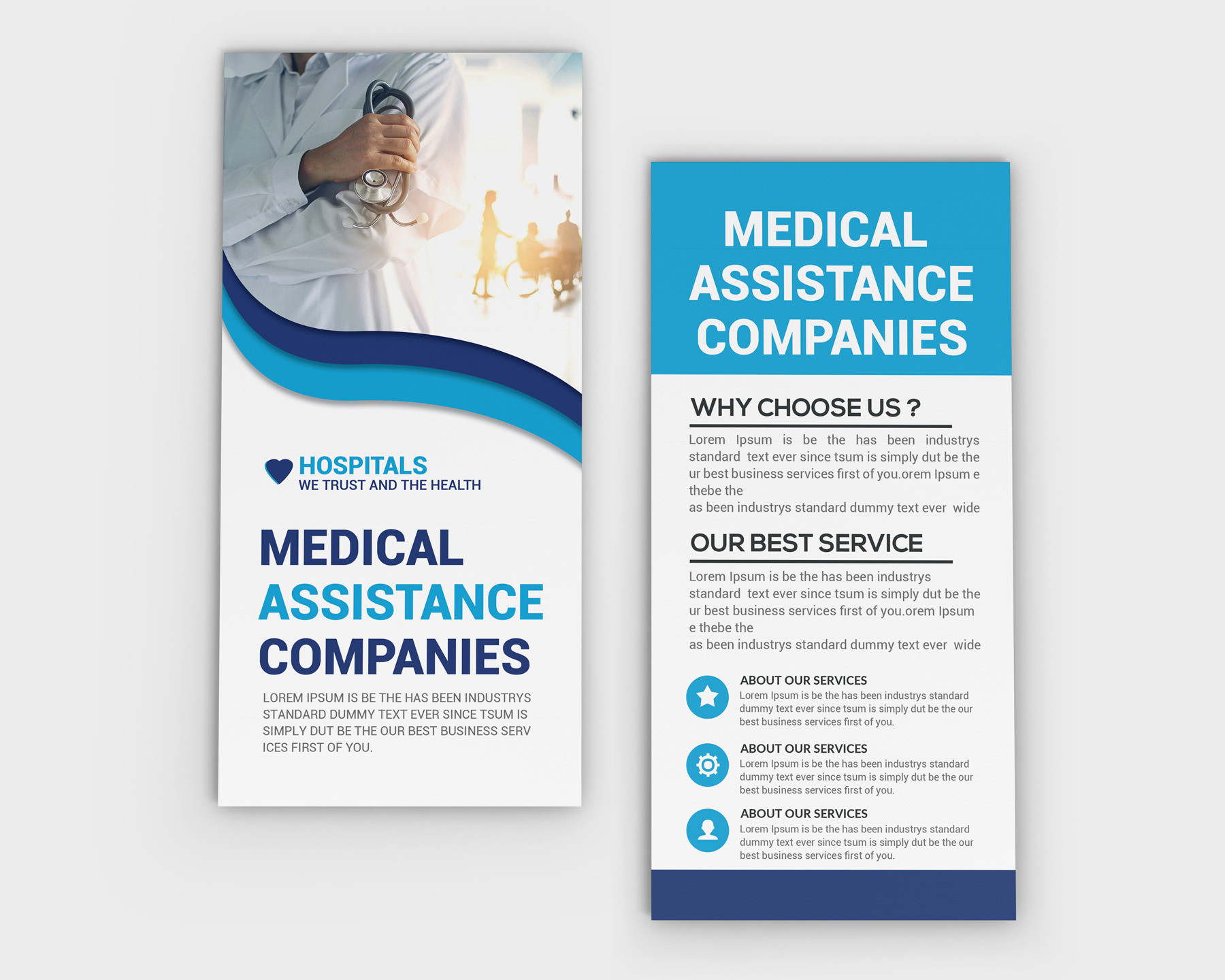 Medical DL Flyer Template, a Flyer Template by Business Flyers