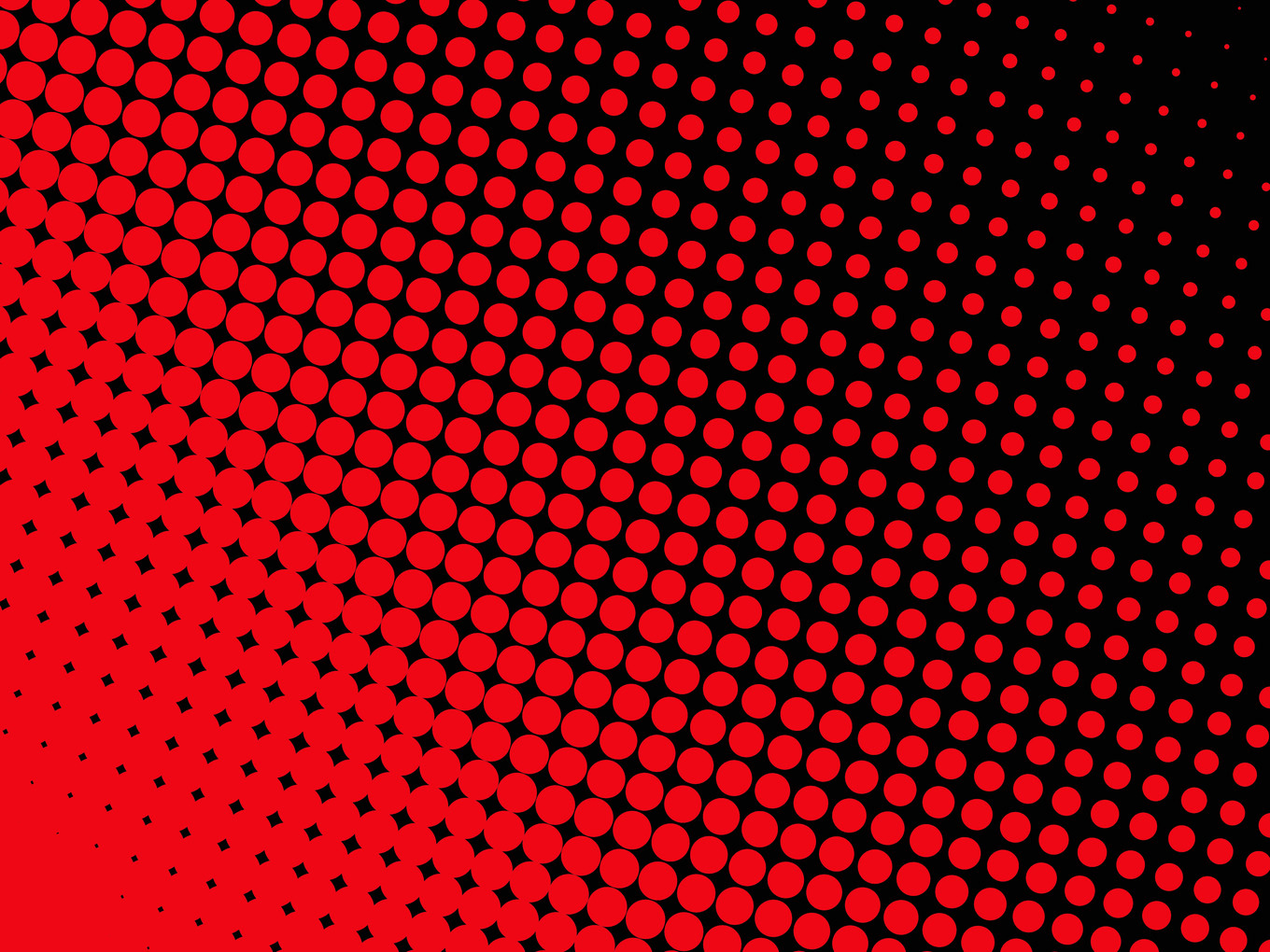 Abstract background of red dots on black background, a Decorative ...