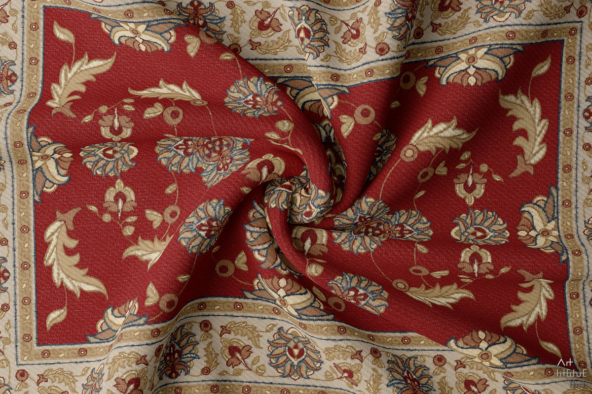 8 Rug Fabric Textures, traditional