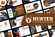 Hunter Hunting PowerPoint Template, a Presentation Template by RRGraph
