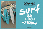 Coastal Mirage Playful Summer Sans, a Sans Serif Font by Struvictory.art
