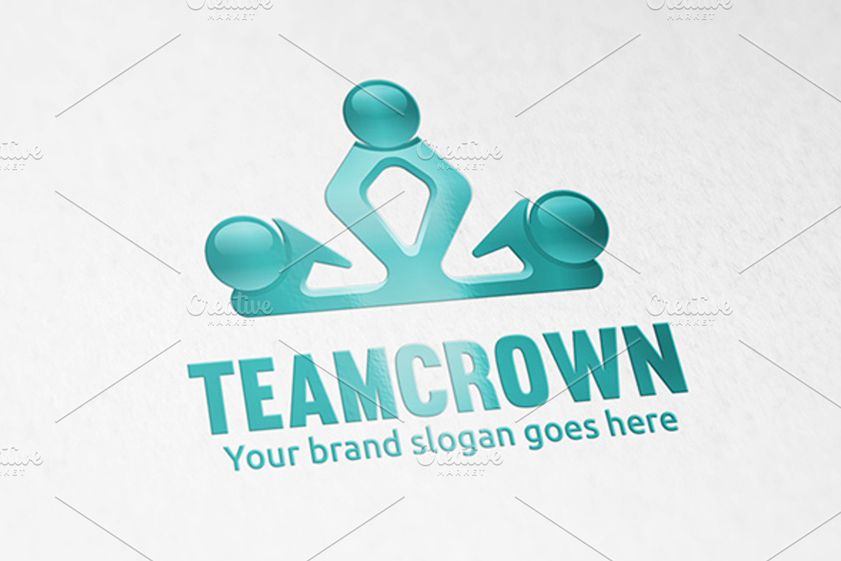Team Crown Logo, a Branding & Logo Template by WheelieMonkey