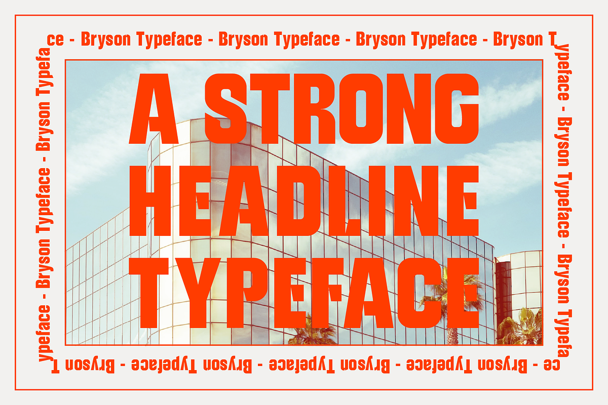 Bryson - Bold Typeface