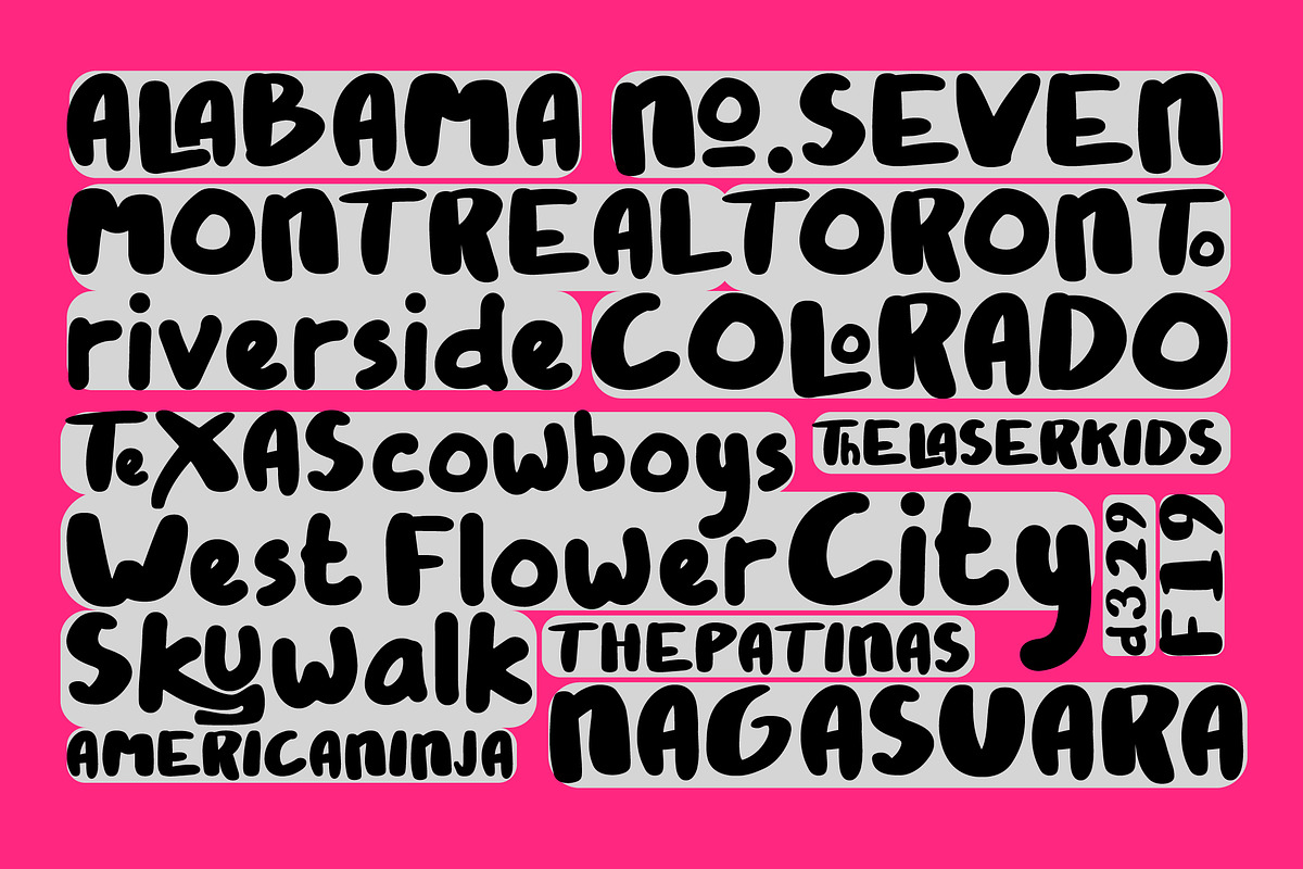 Maskala Typeface, a Handwritten Font by Sundaylab