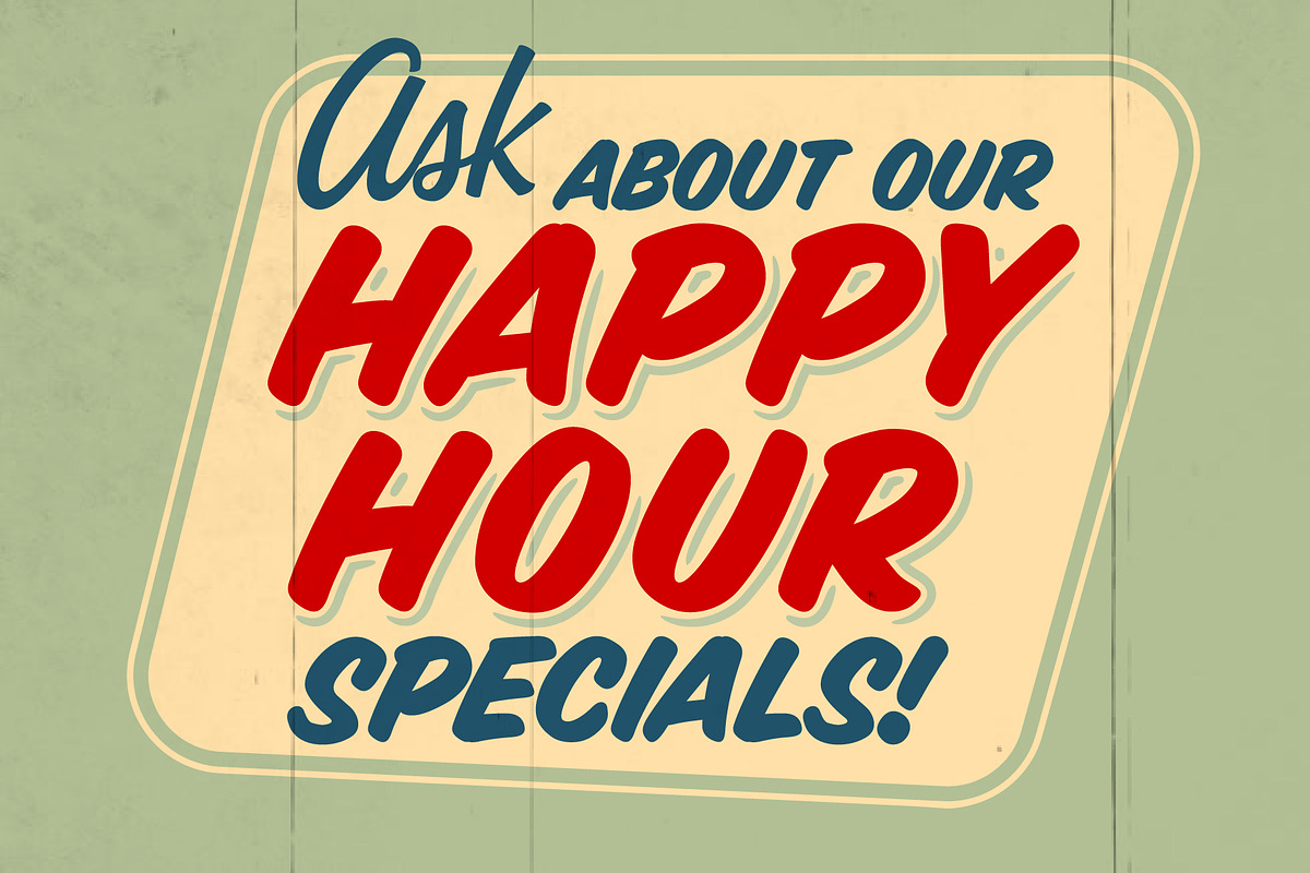 Sign Brush Type Pack | Display Type, a Script Font by StudioWorks