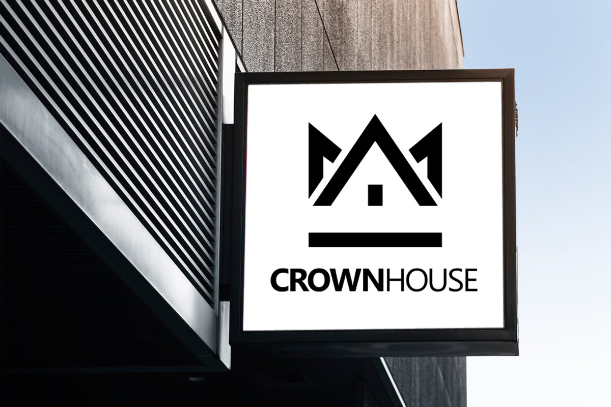 Crown House Logo, a Branding & Logo Template by IKarGraphics