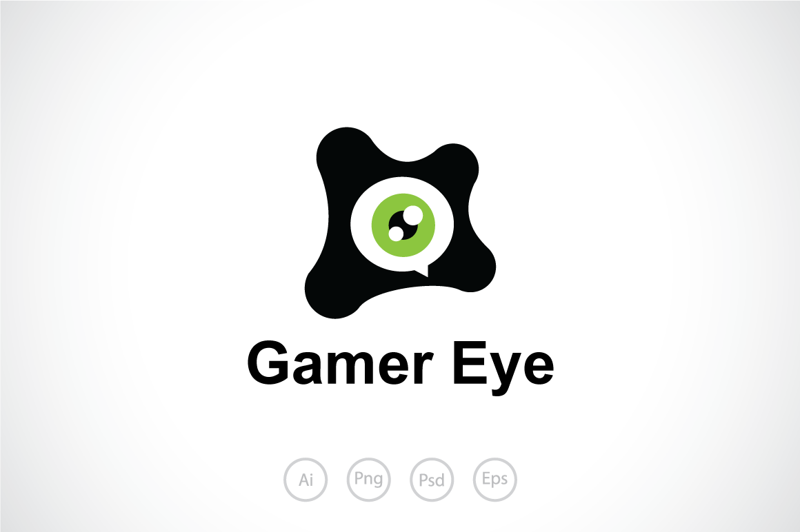 Eye of Gamer Logo Template, a Branding & Logo Template by Heavtryq Design