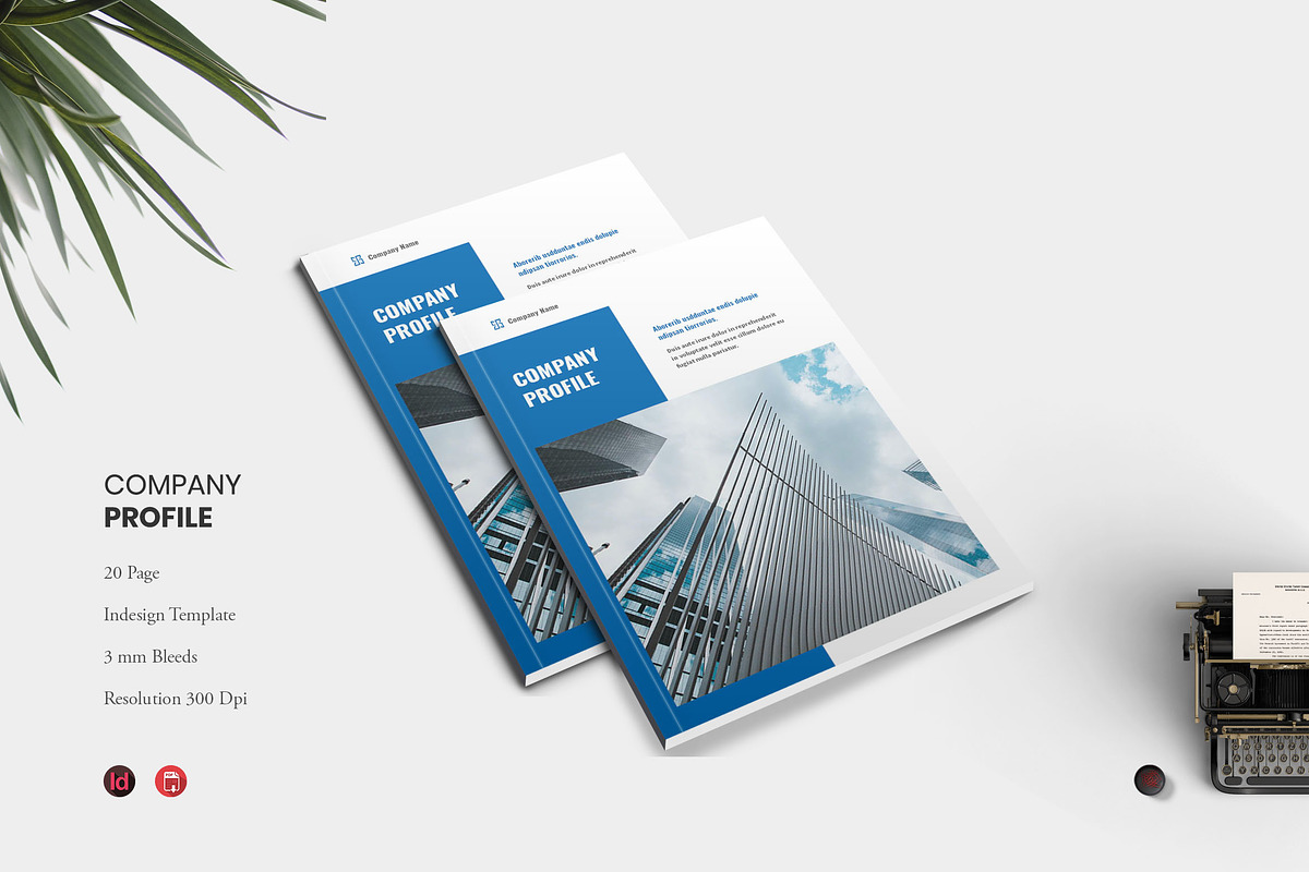 Ceo Company Profile, a Magazine Template by AQR Studio | Creative Market