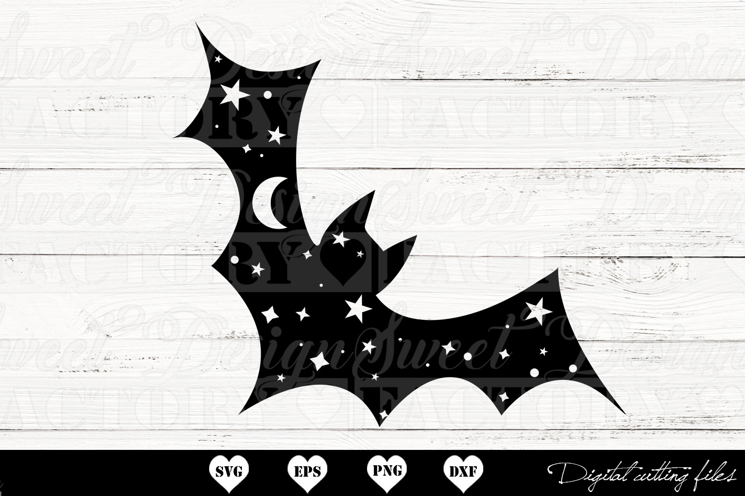 Bat SVG, an Animal Illustration by Sweet sweet design