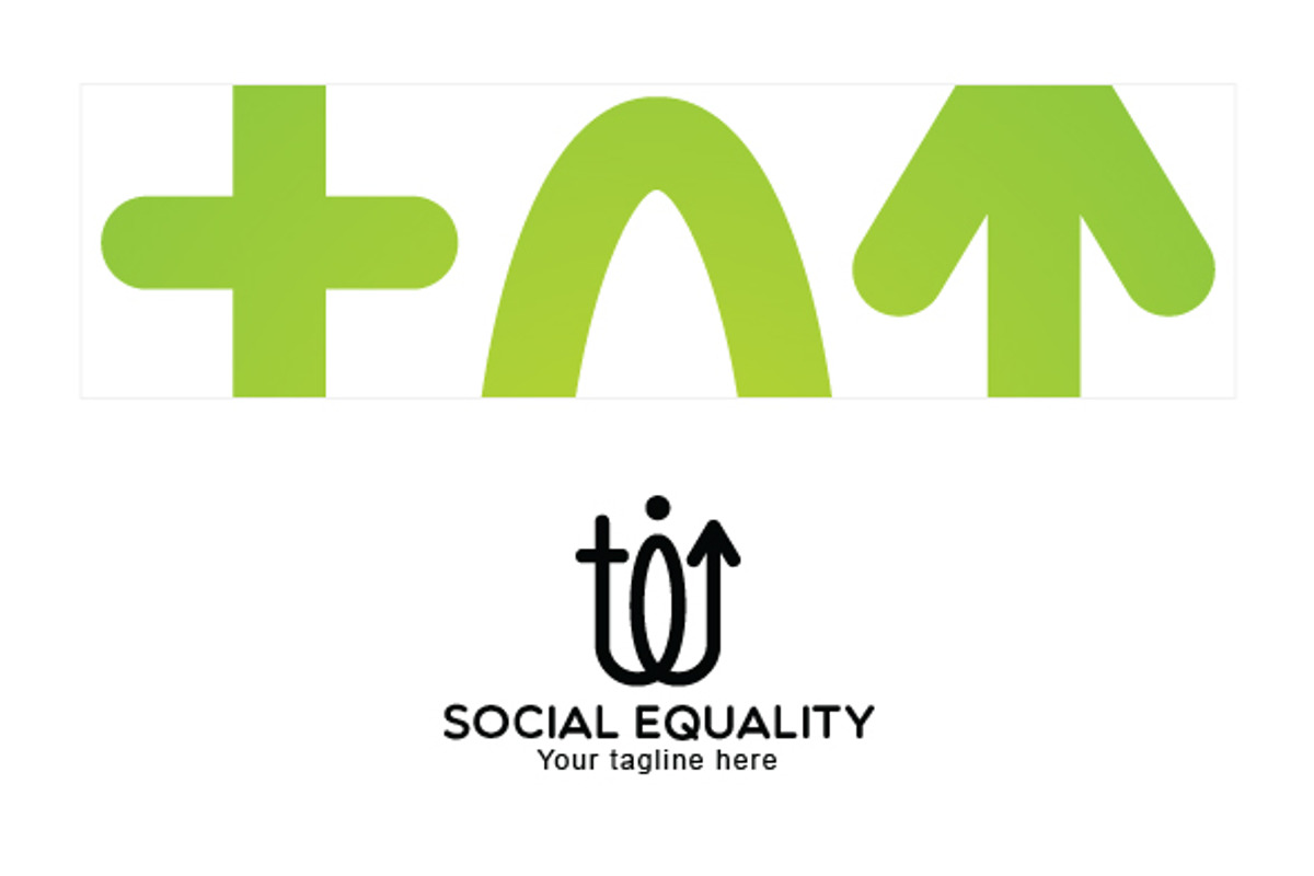 Social Equality-Male Female Logo, a Branding & Logo Template by VecRas
