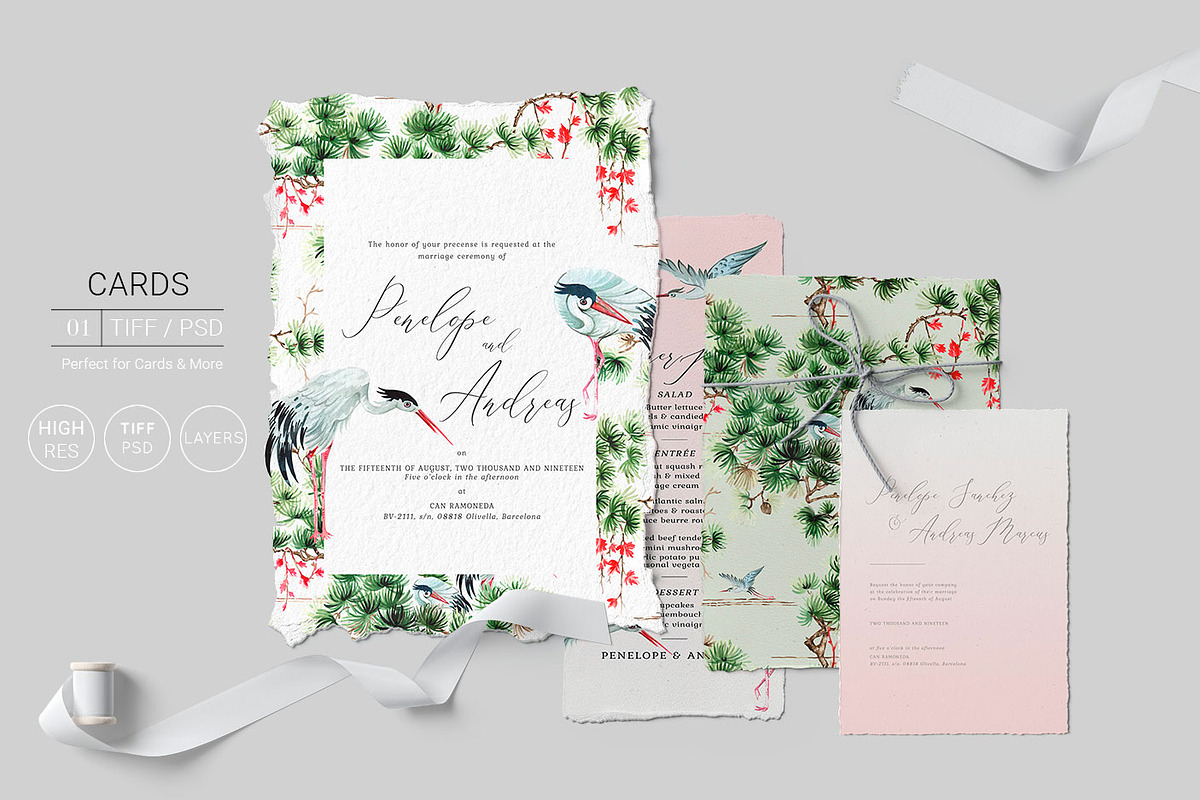 Sanguine, Serene Patterns & Motifs, a Pattern Graphic by Pink Linen