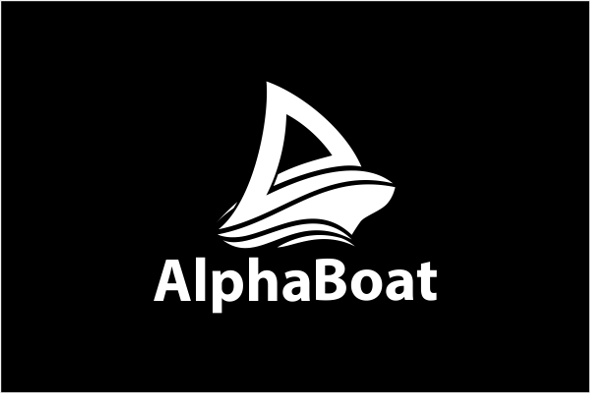 Alpha Boat Logo + Stationery, a Branding & Logo Template by REDVY CREATIVE