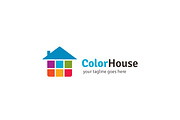 Color House Logo, a Branding & Logo Template by XpertgraphicD