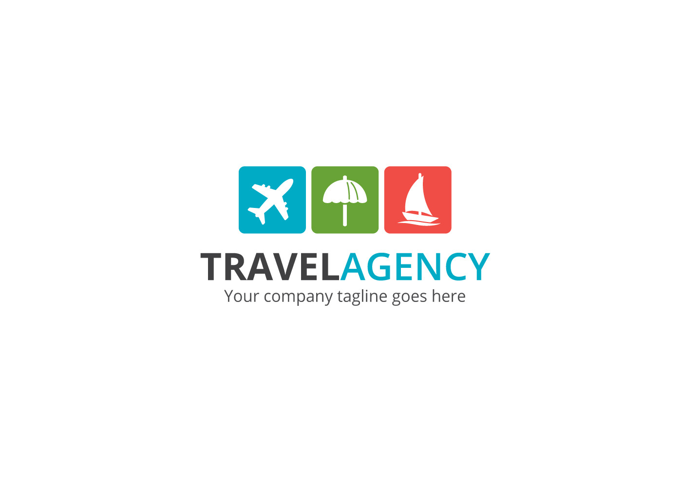 Travel Agency V2 Logo, a Branding & Logo Template by XpertgraphicD