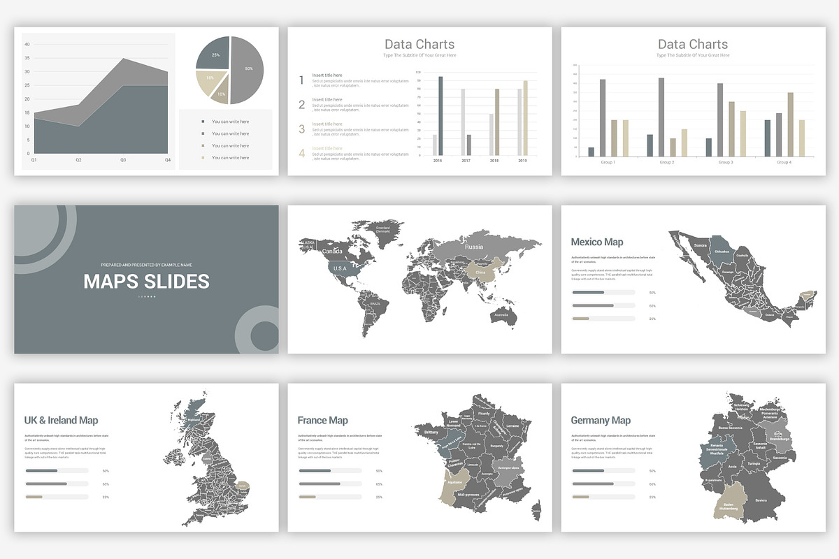 Simplicity PowerPoint Template, a Presentation Template by SlideOne
