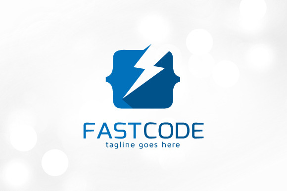 Fast Code Logo Template, a Branding & Logo Template by gunaonedesign