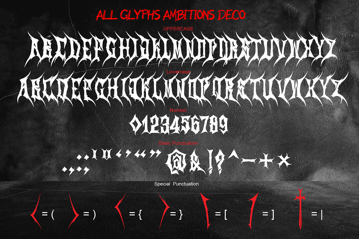 Ambitions, a Blackletter Font by BBtypeStudios | Creative Market