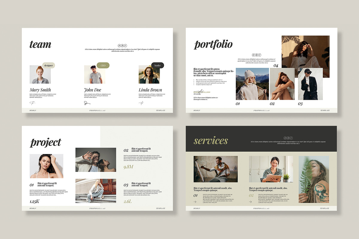 Brand Proposal Presentation Template