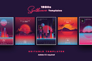 1980s Stynthwave Templates
