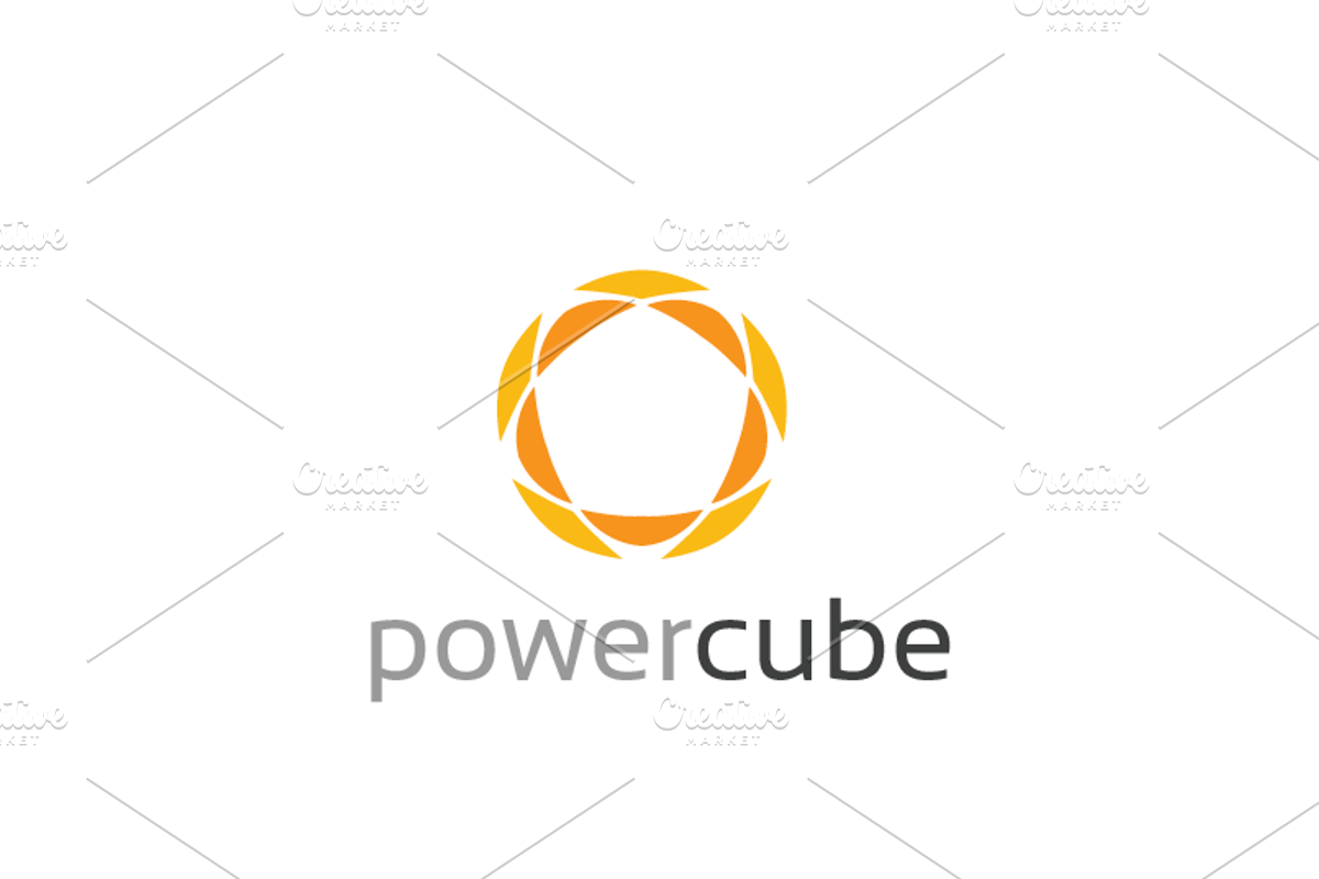 Power Cube, a Branding & Logo Template by Vectorwins Premium Shop